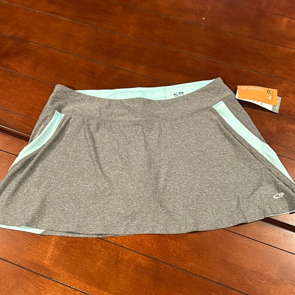 C9 by Champion | Shorts | Nwt Grey Aqua Tennis Skort Built In Shorts ...